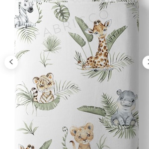 Wooden Personalised Toy Box With Safari Cushion Seat, Soft Close Hinge ...