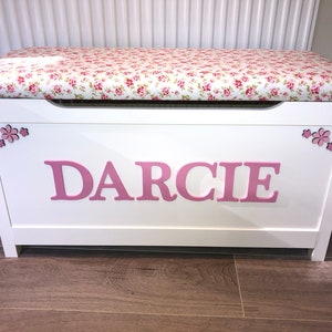 Personalised Toy Box Wooden Toy Box Name Storage Box - Etsy UK