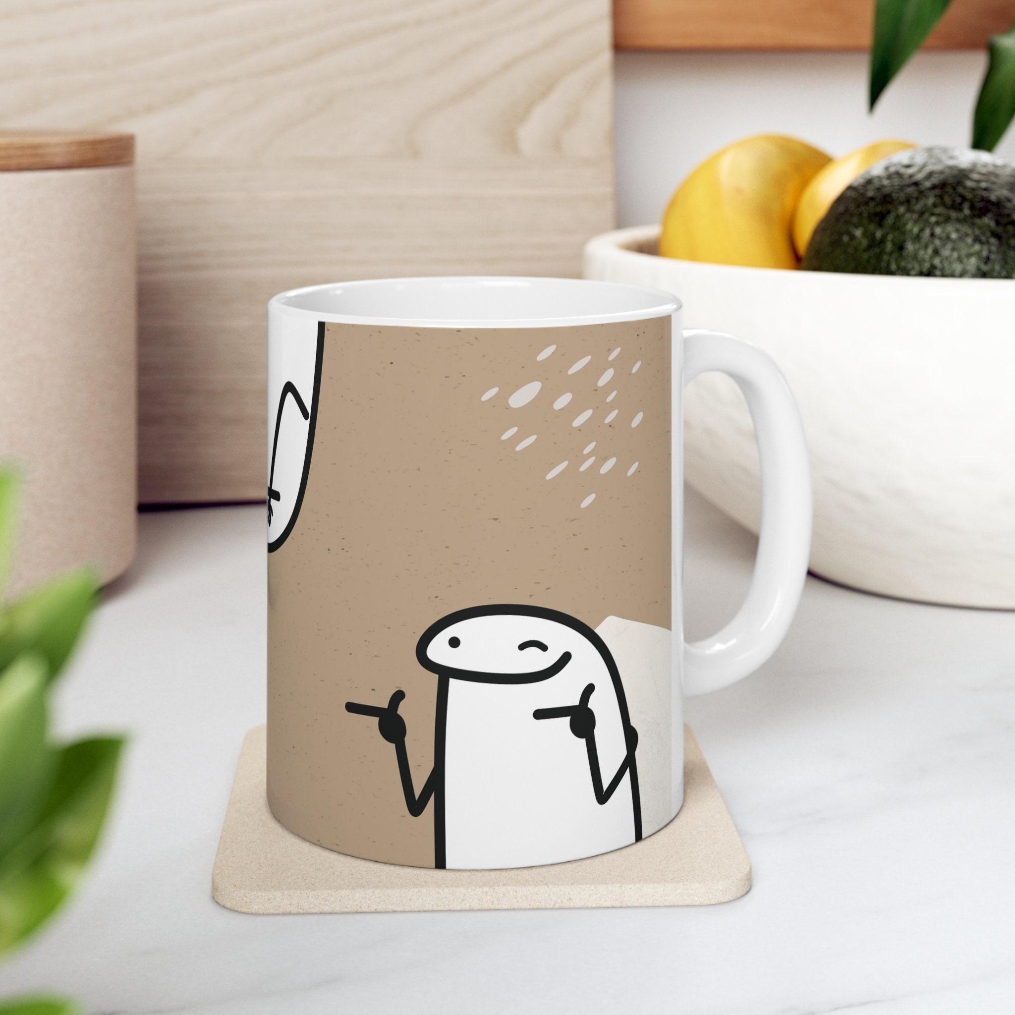 Flork Meme Coffee Mug, Quote Funny Patient Cup, Nerd Coffee Cup, En ...