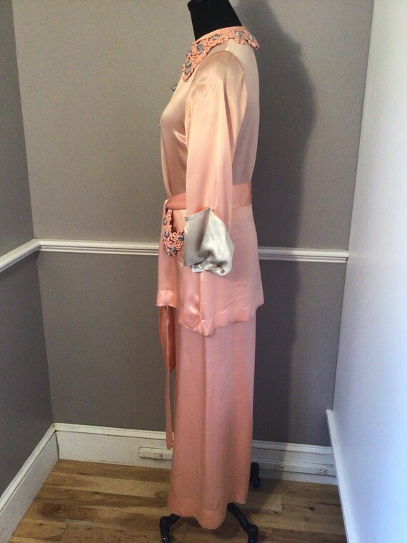 rare find ! Vintage “Nat Lewis” late 30s/40s Rose Pi… - Gem