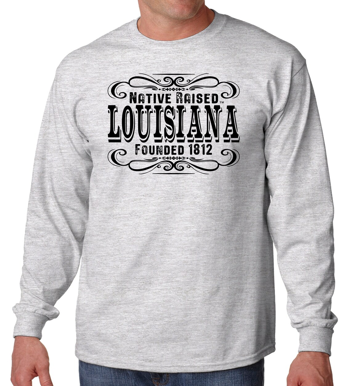 Louisiana State Founded 1812 Native Raised Western Design - Etsy