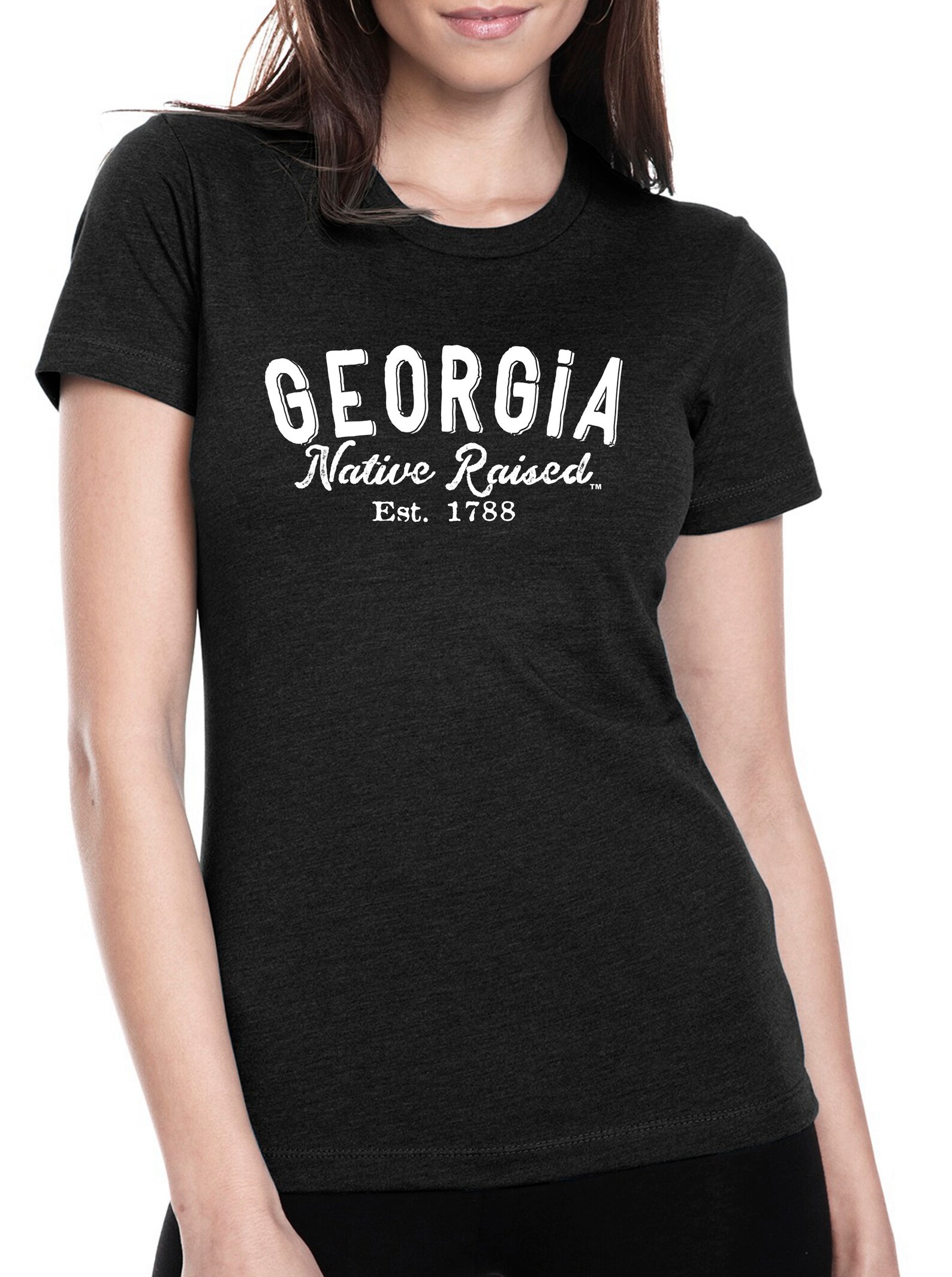 Georgia State est. 1788 Native Raised Curve design ITEM - Etsy España