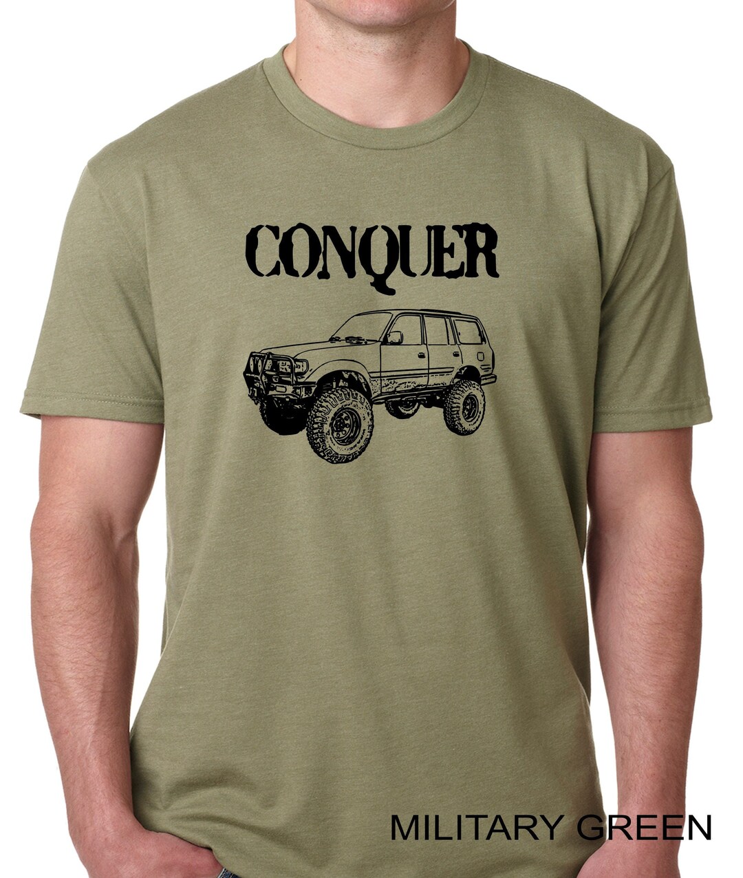 Conquer With Land Cruiser Image Item# GCCONQUER-TLC - Etsy