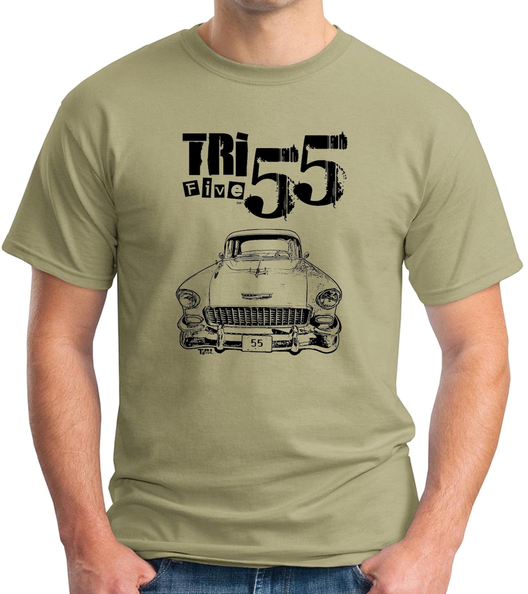 Tri Five 55 1955 Chevy Bel-air 4-door Design ITEM ...