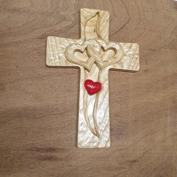 Carved Wooden Hearts - Etsy
