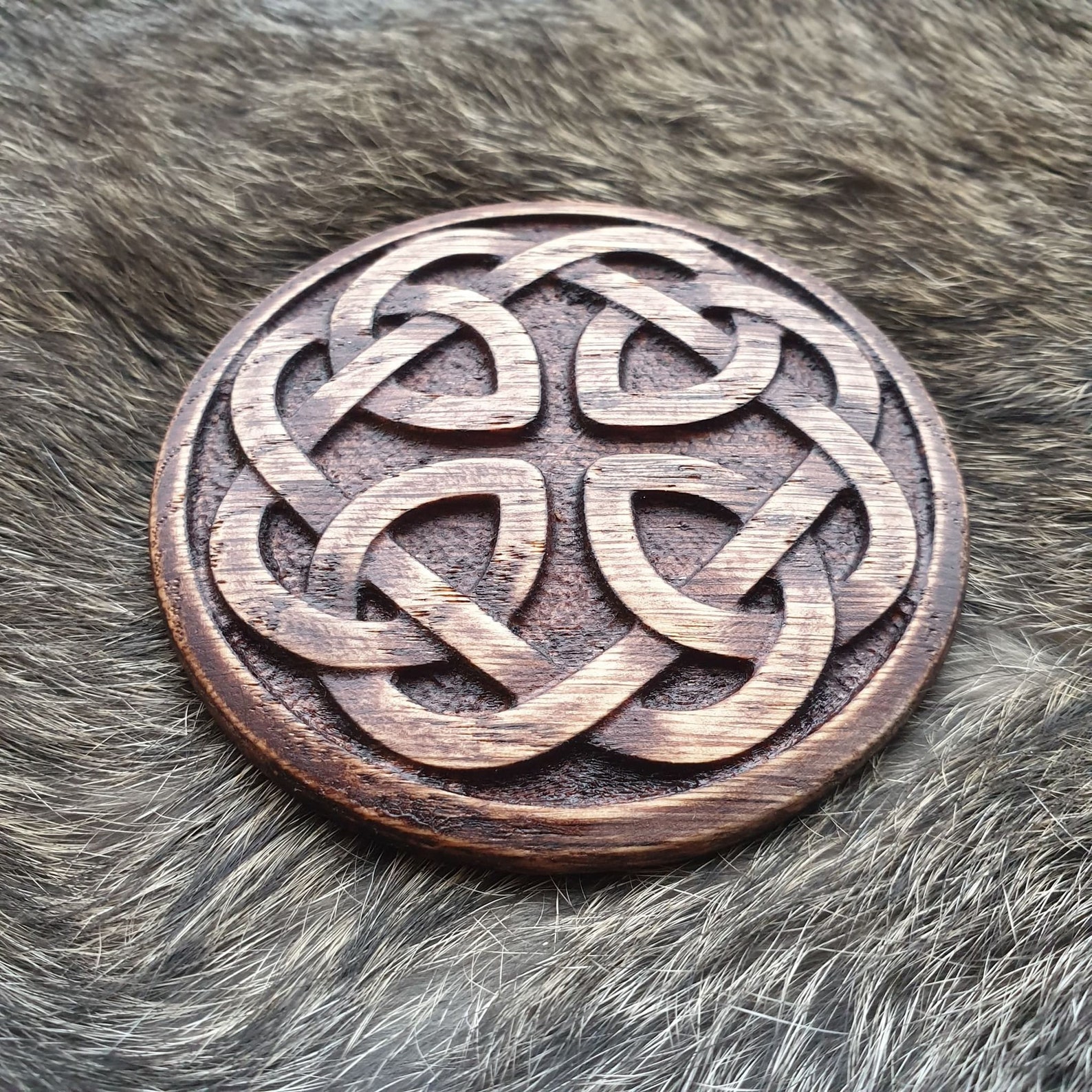 Carved Celtic Knot Wood Carving Onlay Applique Cabinet - Etsy