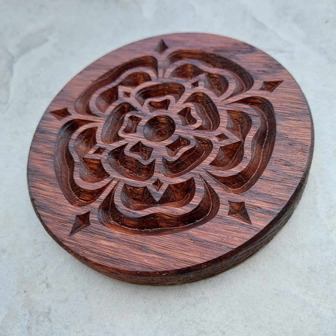 Yorkshire Rose Lancashire Rose Tudor Rose Lancaster Rose SOLID Oak ...