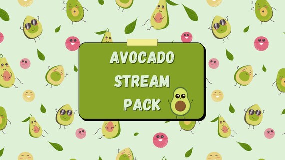 Avocado Stream Pack - Etsy