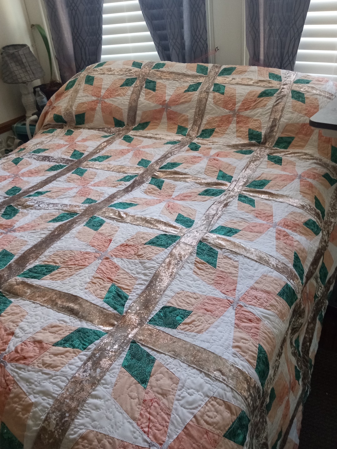 Arkansas Traveler Art Quilt Made to Your Color Scheme. Freehanded Quilted - Etsy