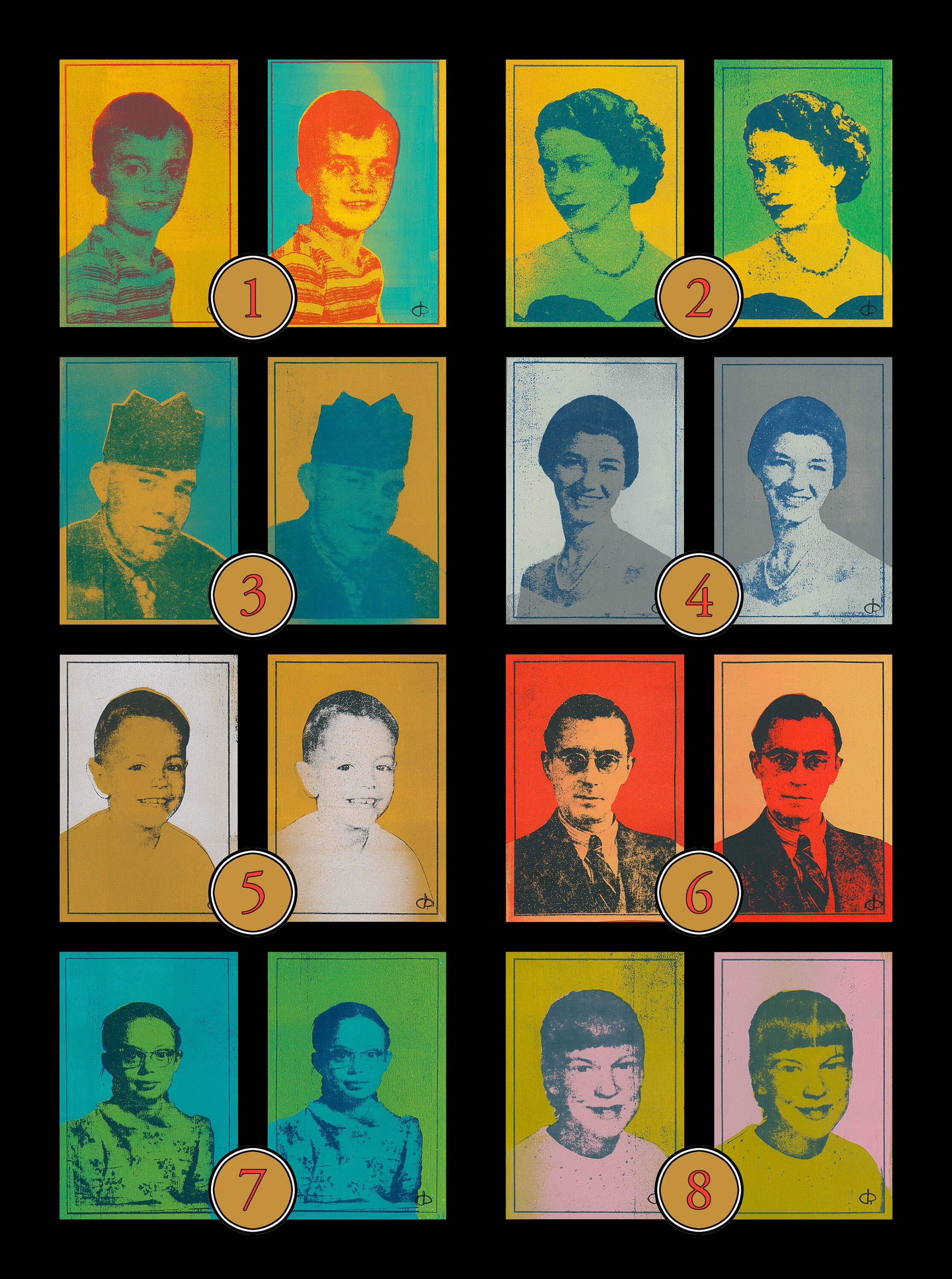 Custom Monoprint Portrait - Etsy