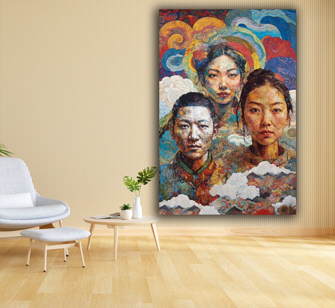 Collectables, Himalayan Art, High Quality Art, Portrait Painting ...