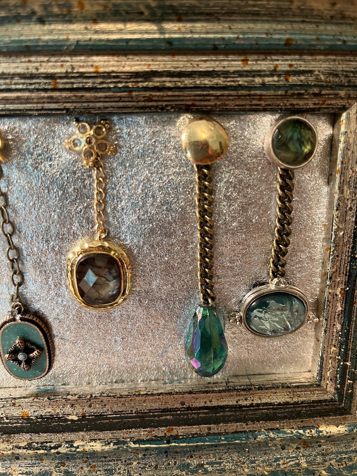 Christmas Ornaments Framed Jewelry Art - Etsy