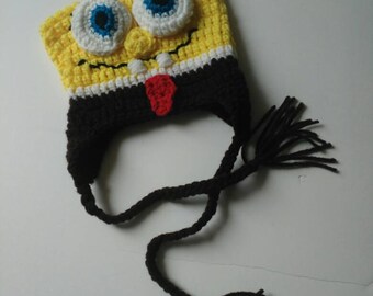 Spongebob Winter Hat - Etsy