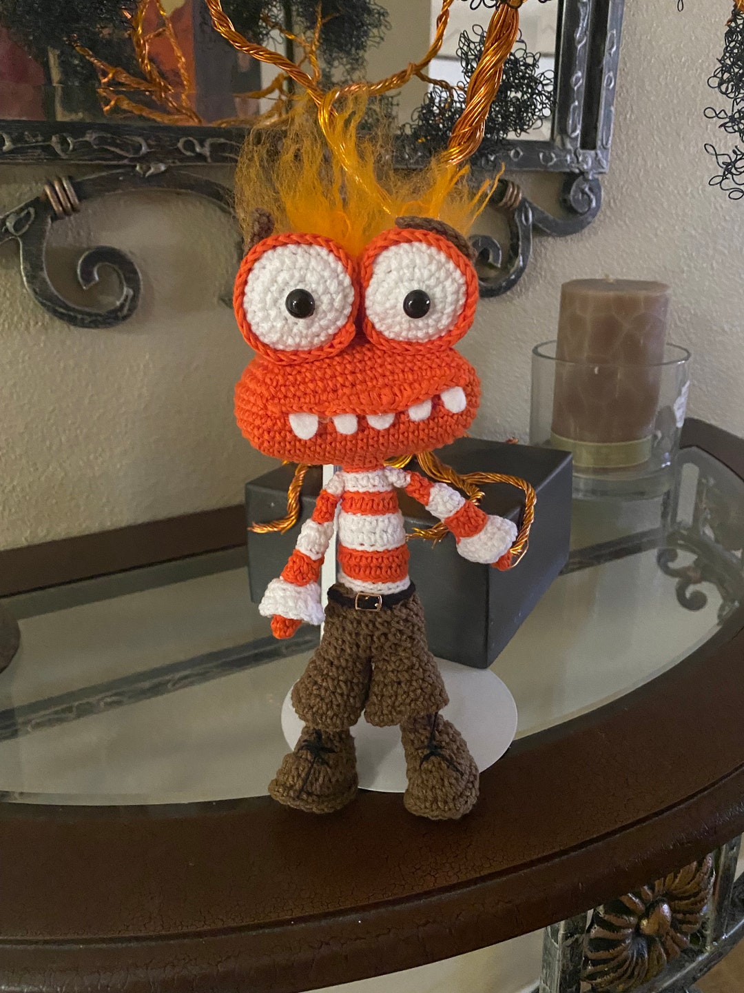 Anxiety Amigurumi Inspired Doll - Etsy
