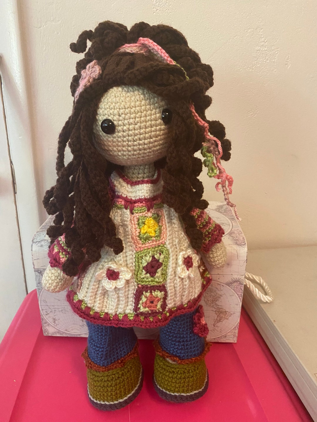 Yuna the Hippie Doll - Etsy