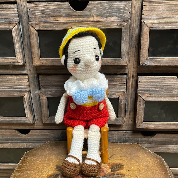 Pinocchio Doll - Etsy