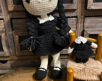 Wednesday Addams Marie Antoinette Headless Doll - Etsy