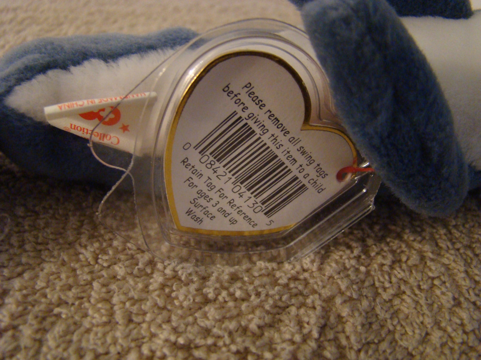 Ty Beanie Baby CRUNCH the SHARK - Etsy