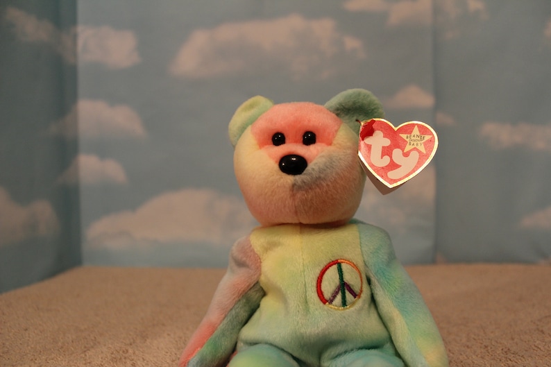 Peace Bear Original Collectible - Etsy