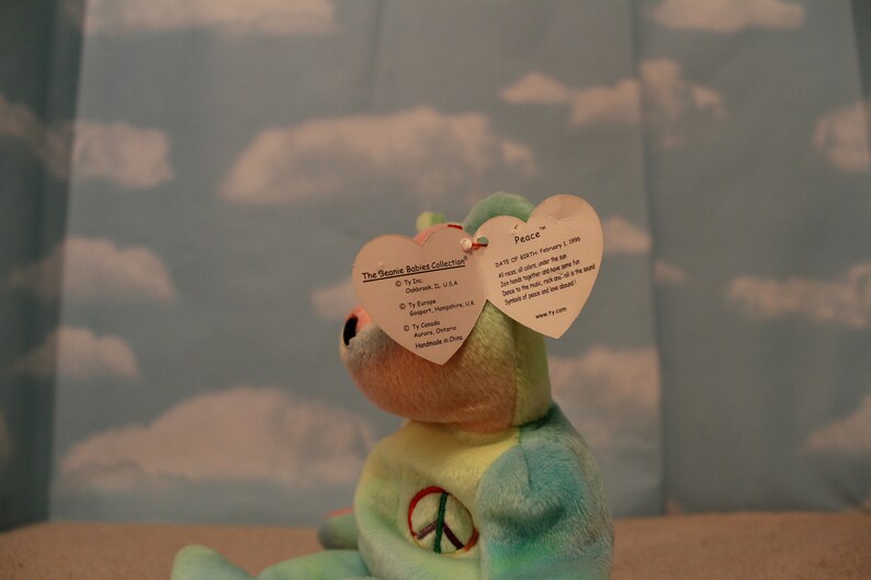 Peace Bear Original Collectible - Etsy