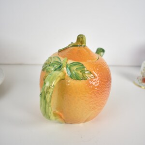 Ceramic Tea Pot, Unique Orange Teapot, Ceramics, Arts and Crafts ...