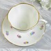 SPENCER STEVENSON Bone China Teacup and Saucer Set Made in England ...