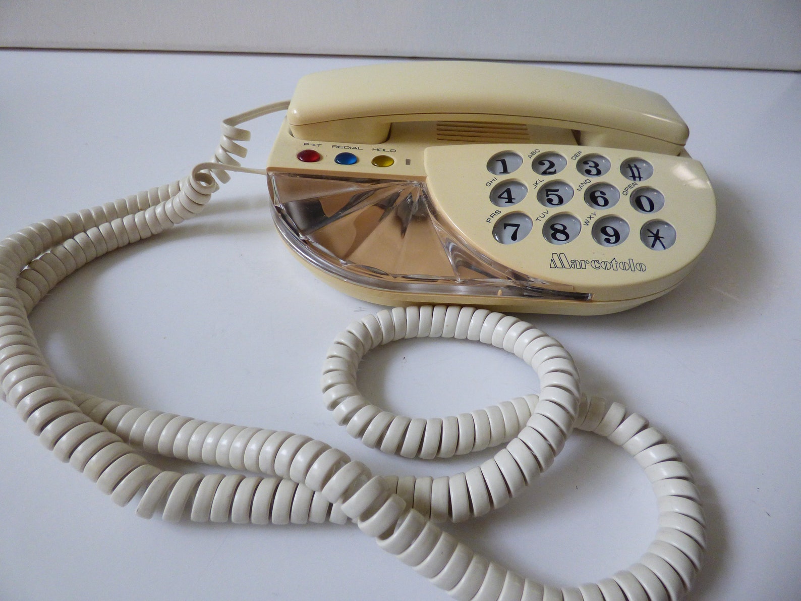 RARE VTG Beige Push Button Telephone, #092721 - Etsy
