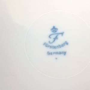 Vintage Furstenberg Porcelain Decorative Plate Sign by Artist #06012018 ...