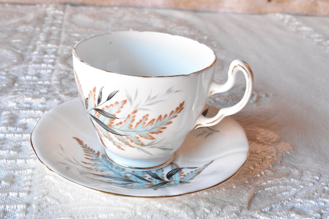 Mayfair BONE CHINA England Cup & Saucer - Etsy