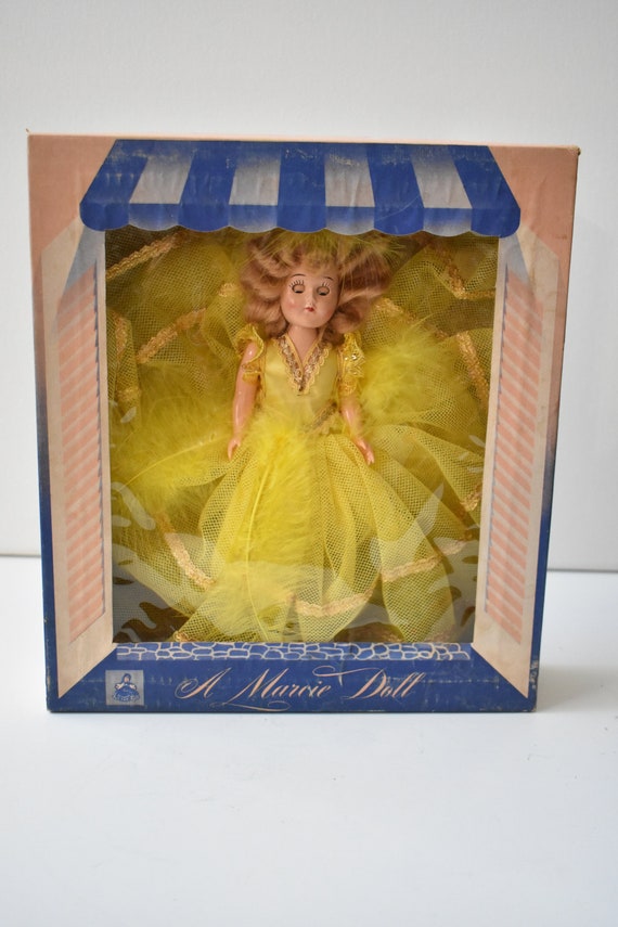 Vintage A Marcie Doll No 830 Ballerina Maize in Original Box - Etsy