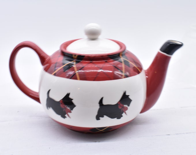 Vintage Mesa International Teapot, Scottish Terrier Teapot - Etsy