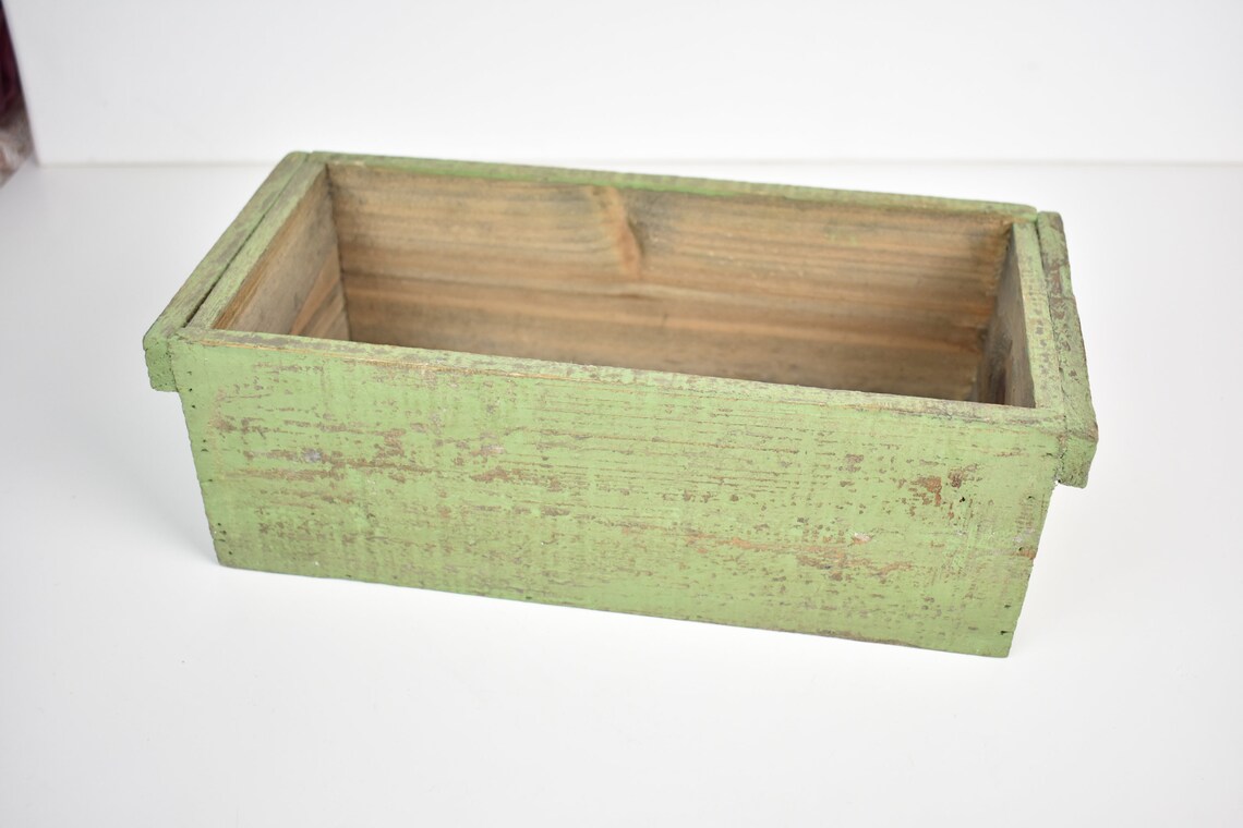 Rustic Table Centerpiece Wooden Box Farm Box Garden | Etsy