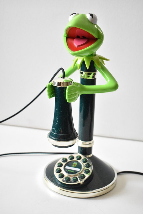 Rare-vintage Kermit the Frog Phone Telephone D3 - Etsy