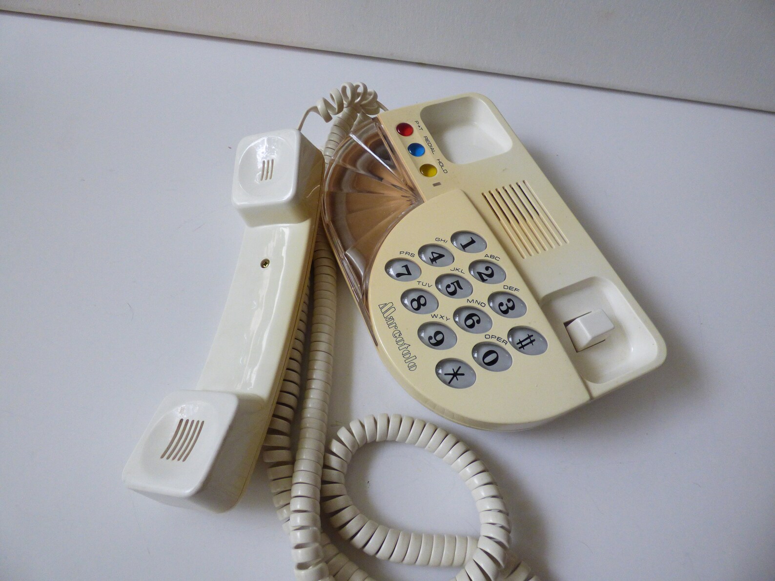 RARE VTG Beige Push Button Telephone, #092721 - Etsy