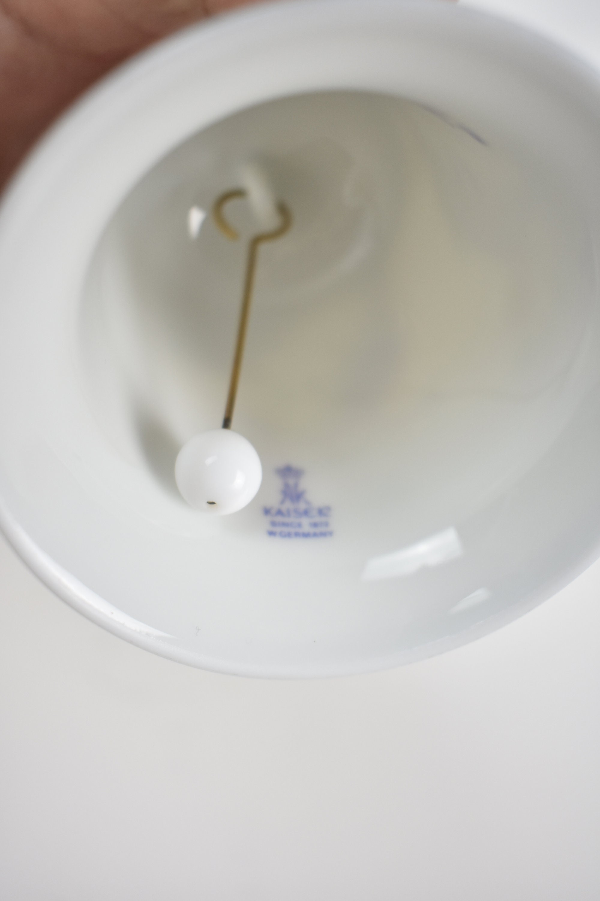 WEDDING TABLE BELL Vintage Porcelain Kaiser Bell Gifts for - Etsy