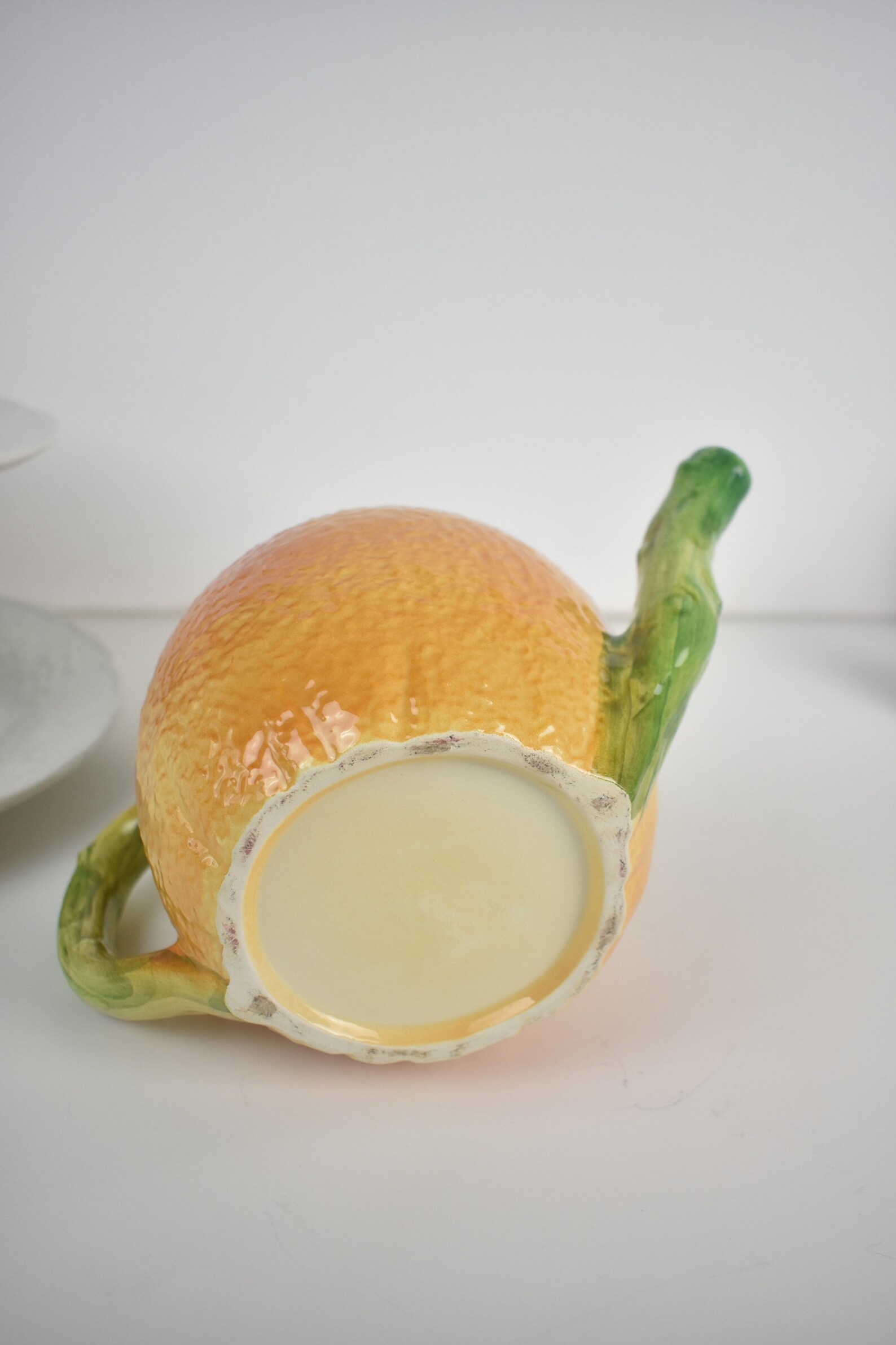 Ceramic Tea Pot Unique Orange Teapot Ceramics Arts and - Etsy