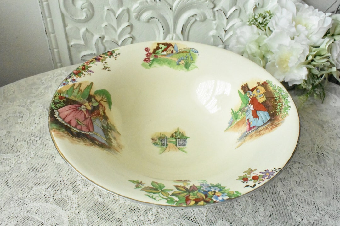 Crown Ducal Bowl, Crown Ware Ducal England China, #01222020 - Etsy