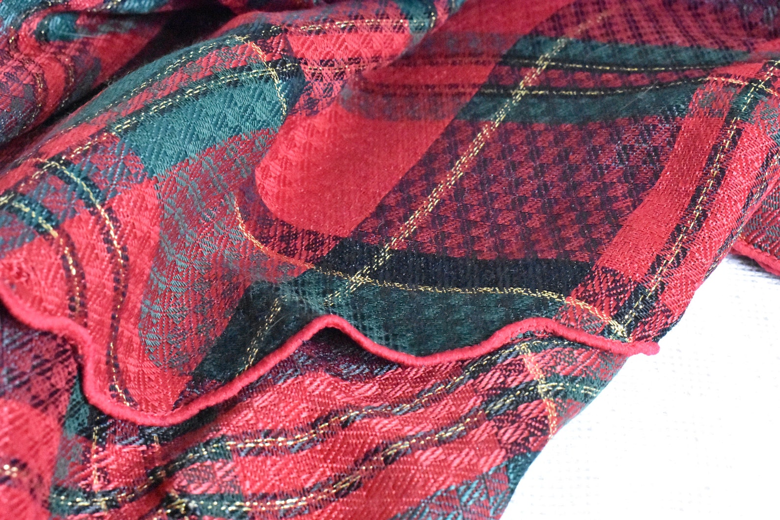 Red Tartan Plaid Tablecloth Christmas Tablecloth Christmas - Etsy