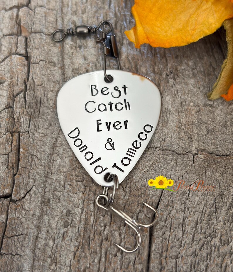 Best Catch Personalized Fishing Lure, Husband or Finance Gift, Custom ...