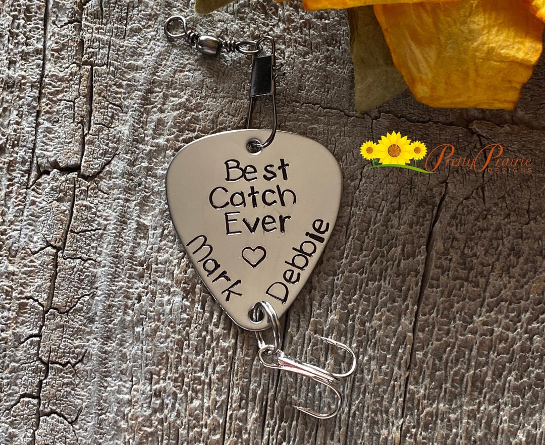 Best Catch Personalized Fishing Lure, Husband or Finance Gift, Custom ...