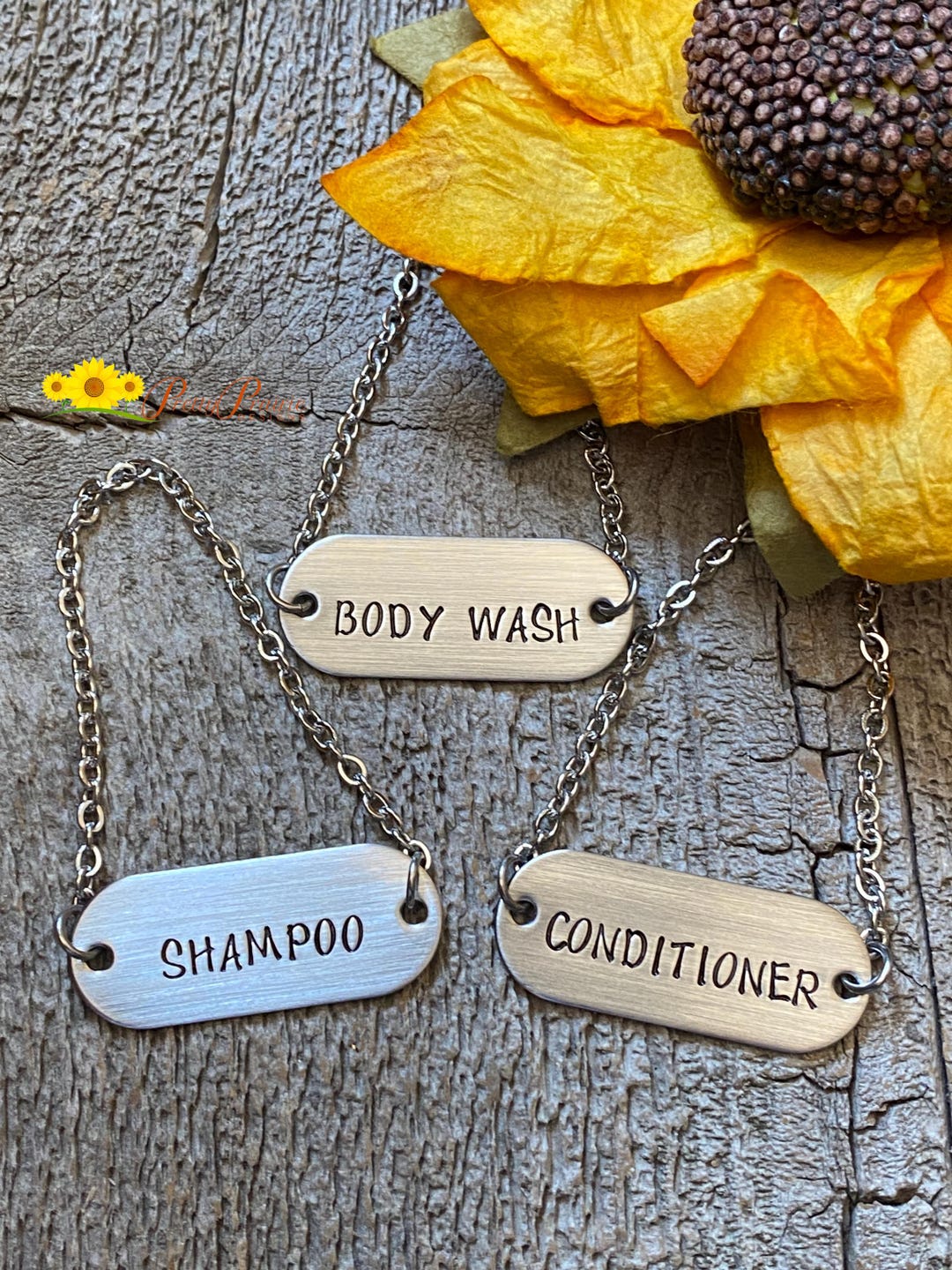 Stainless Soap Dispenser Labels, Farmhouse Style Mason Jar Tags, Hand ...