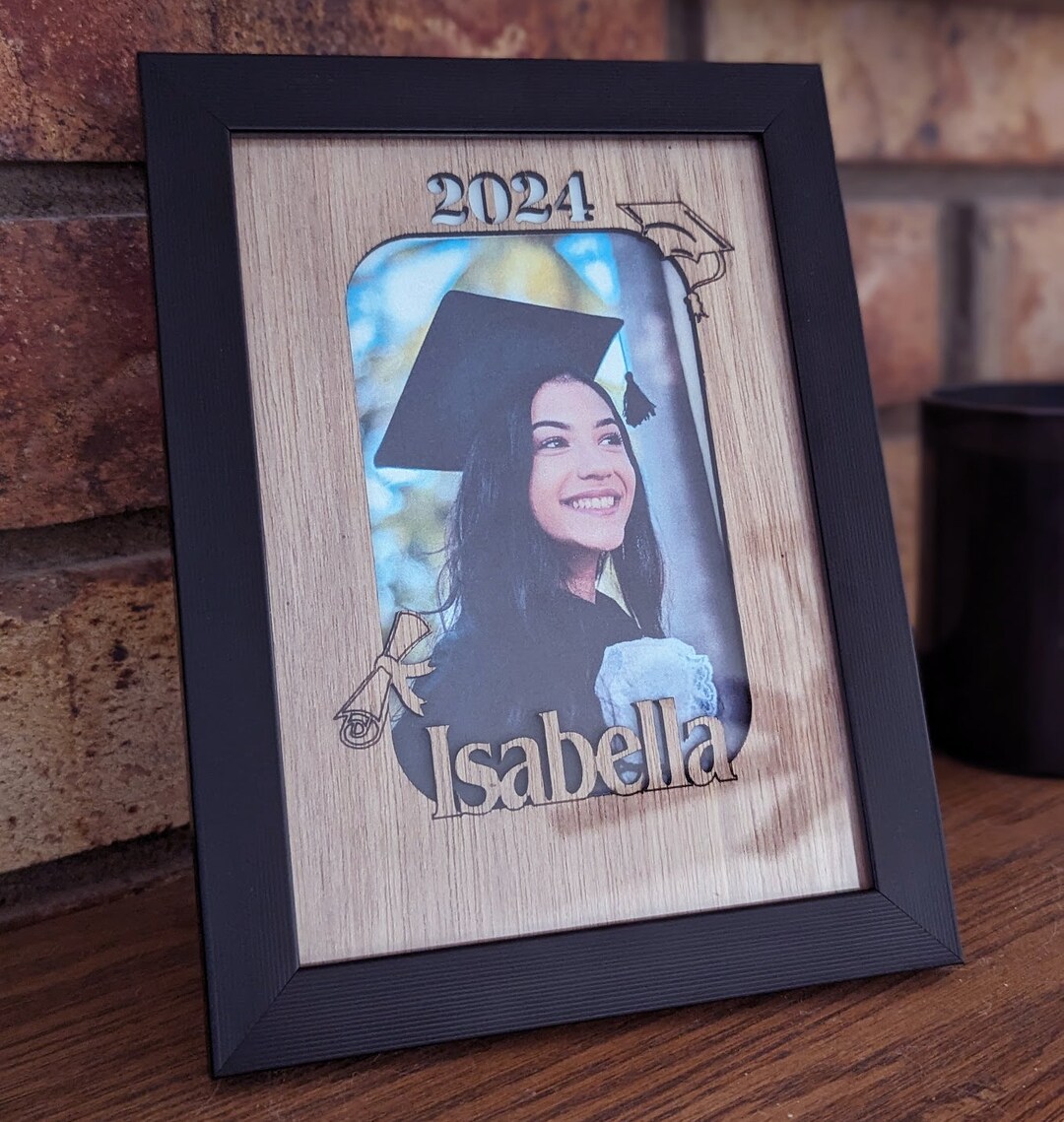 Custom Frame Graduation Frame Insert Wood Custom Graduation Gift ...