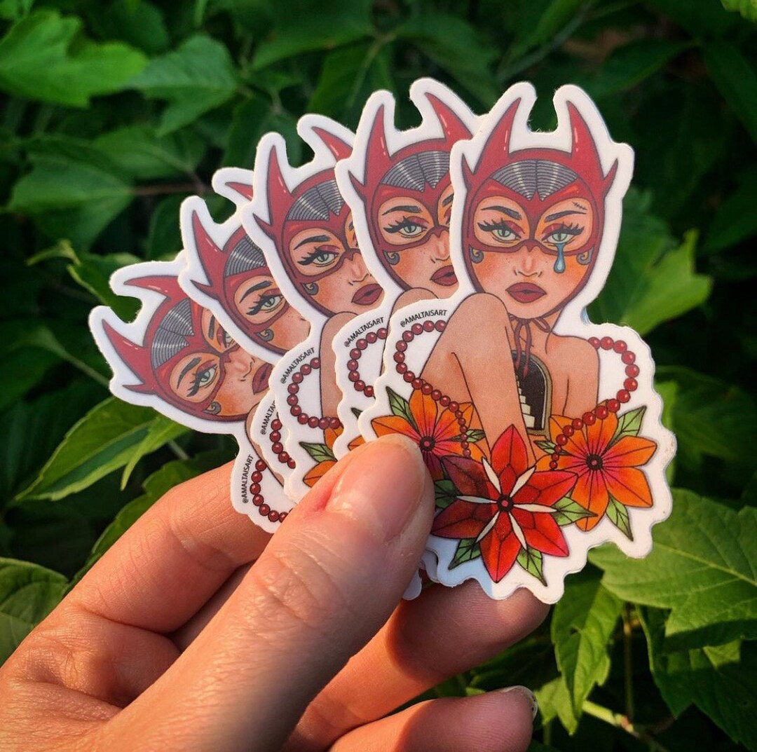 She Devil Sticker - Etsy