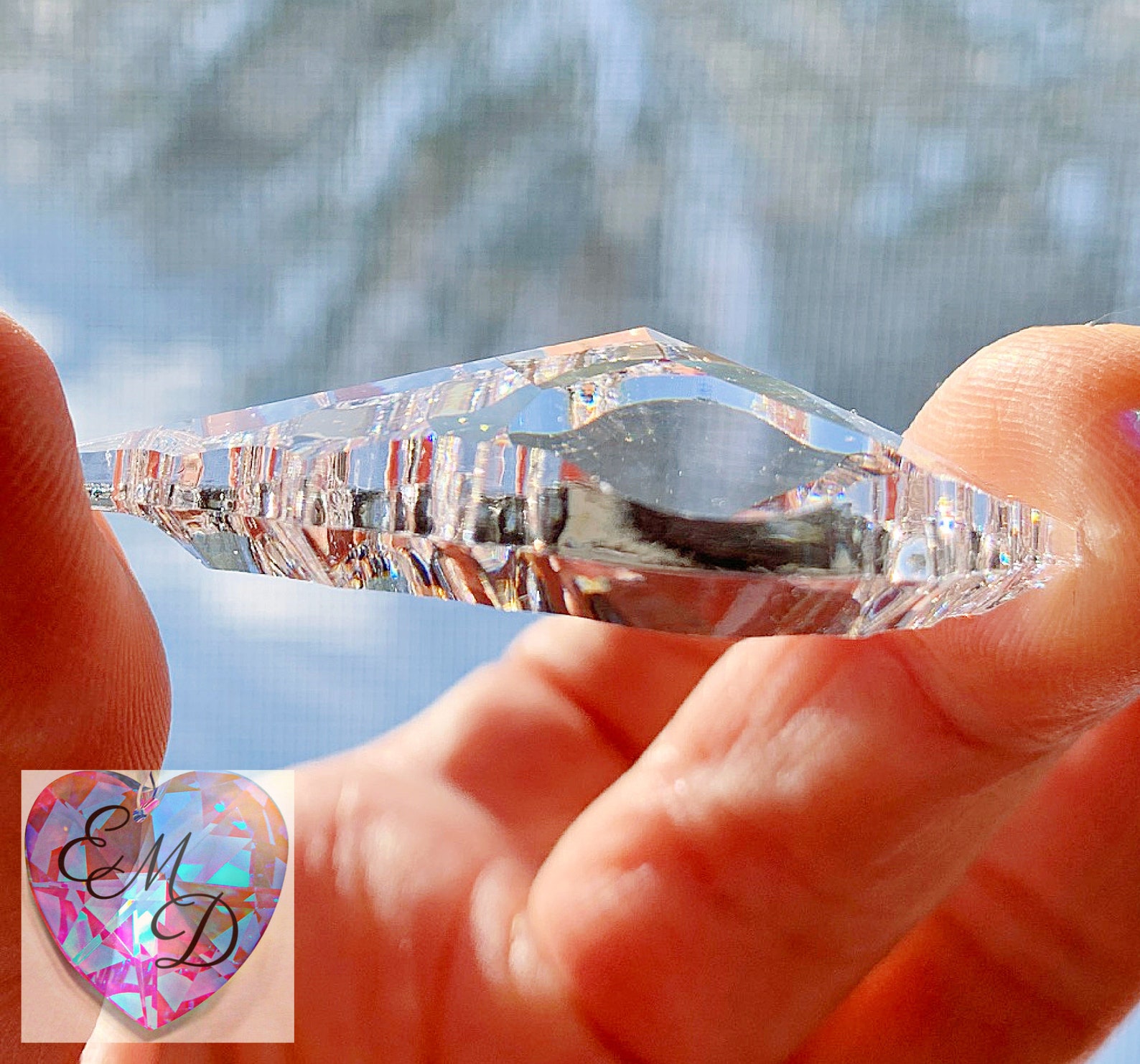 Asfour Crystal Pendalogue: French Cut Chandelier Crystals, 51mm, Set of ...