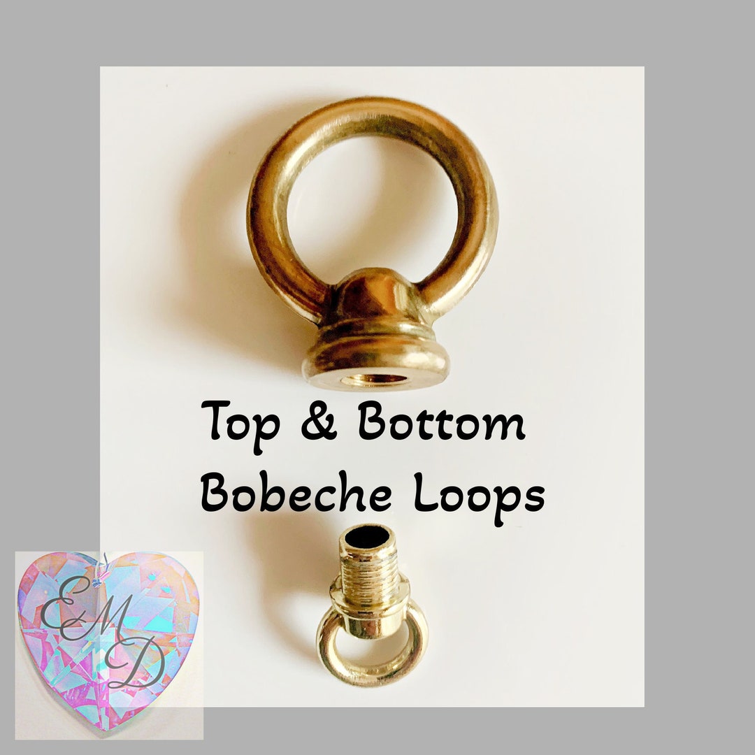 Hanging Loops for Crystal Mobile and Wind Chime Bobeche, 2 Piece Set - Etsy