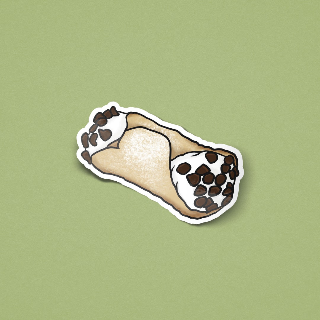 Cannoli | Sticker | Vinyl - Italy - Travel - Gift - Laptop - Food ...