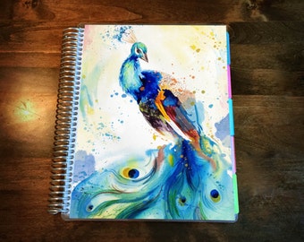 Peacock Planner - Etsy