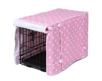 Parisian Pink Dog Crate Cover - Designer - Etsy
