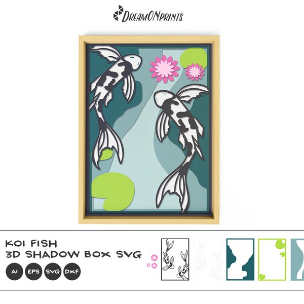 Fish Shadow Box - Etsy