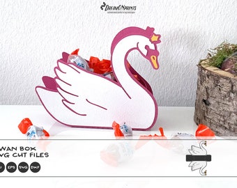 Swan Box - Etsy